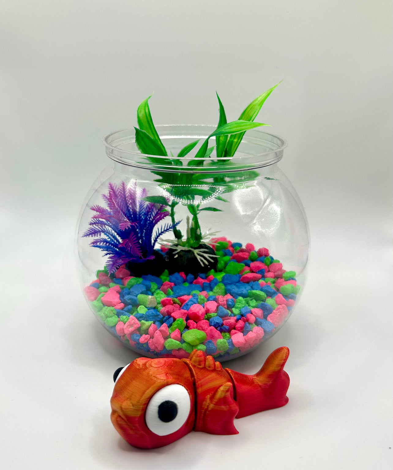 Interactive Goldfish Desk Pet in Mini Aquarium – The GoofBox